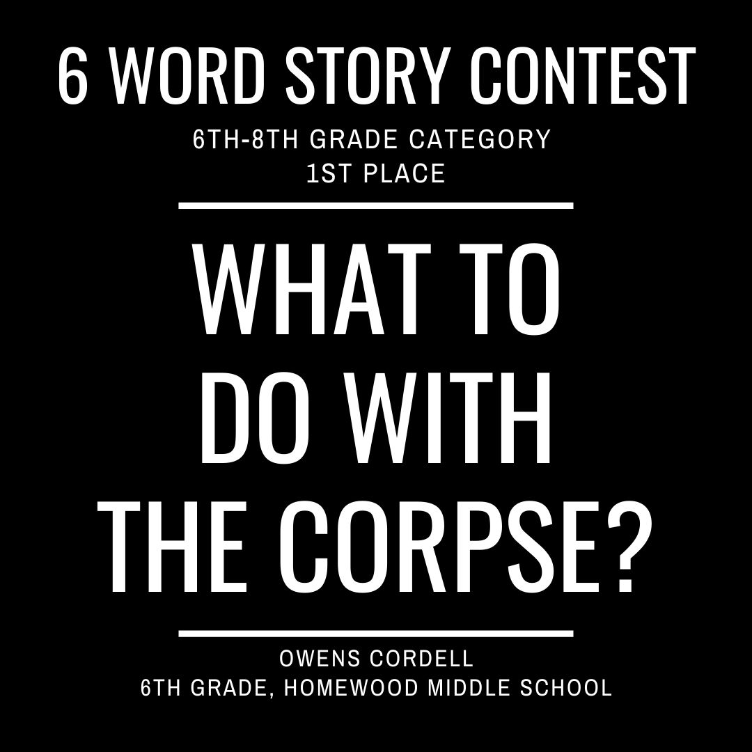 2021 Six Word Story Contest Winners – HPL Teens