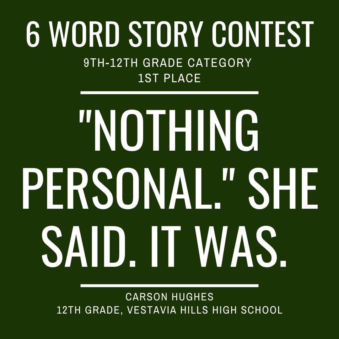 2021 Six Word Story Contest Winners – HPL Teens