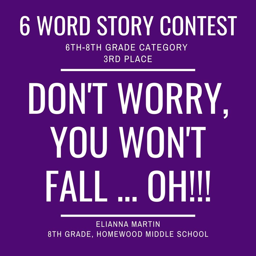 2021 Six Word Story Contest Winners – HPL Teens