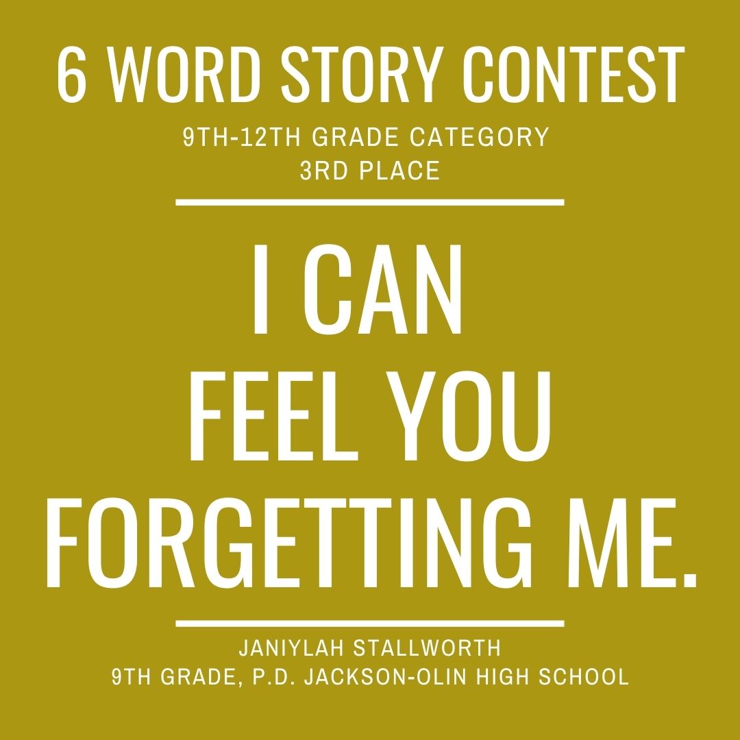 2021 Six Word Story Contest Winners – HPL Teens