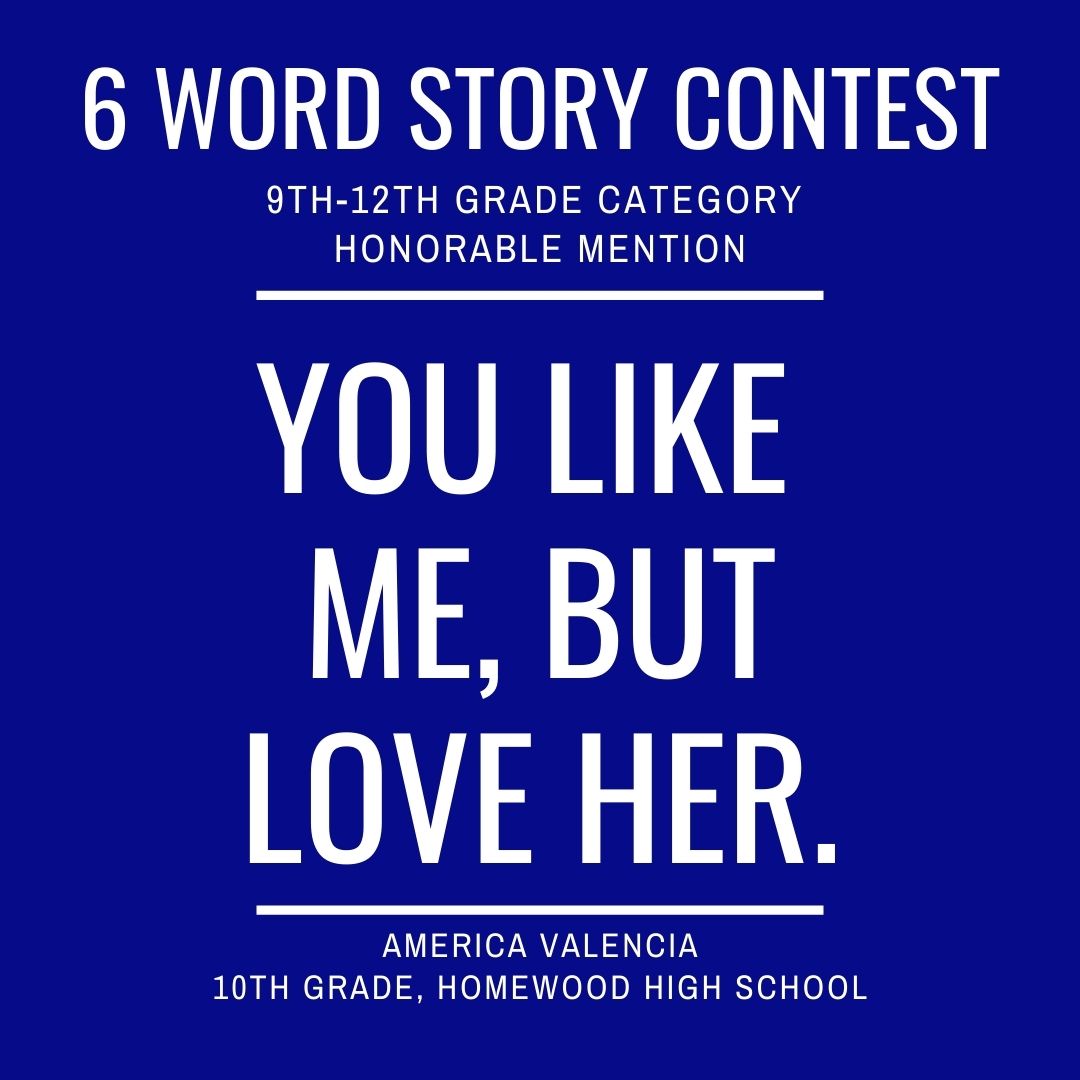 2021 Six Word Story Contest Winners – HPL Teens